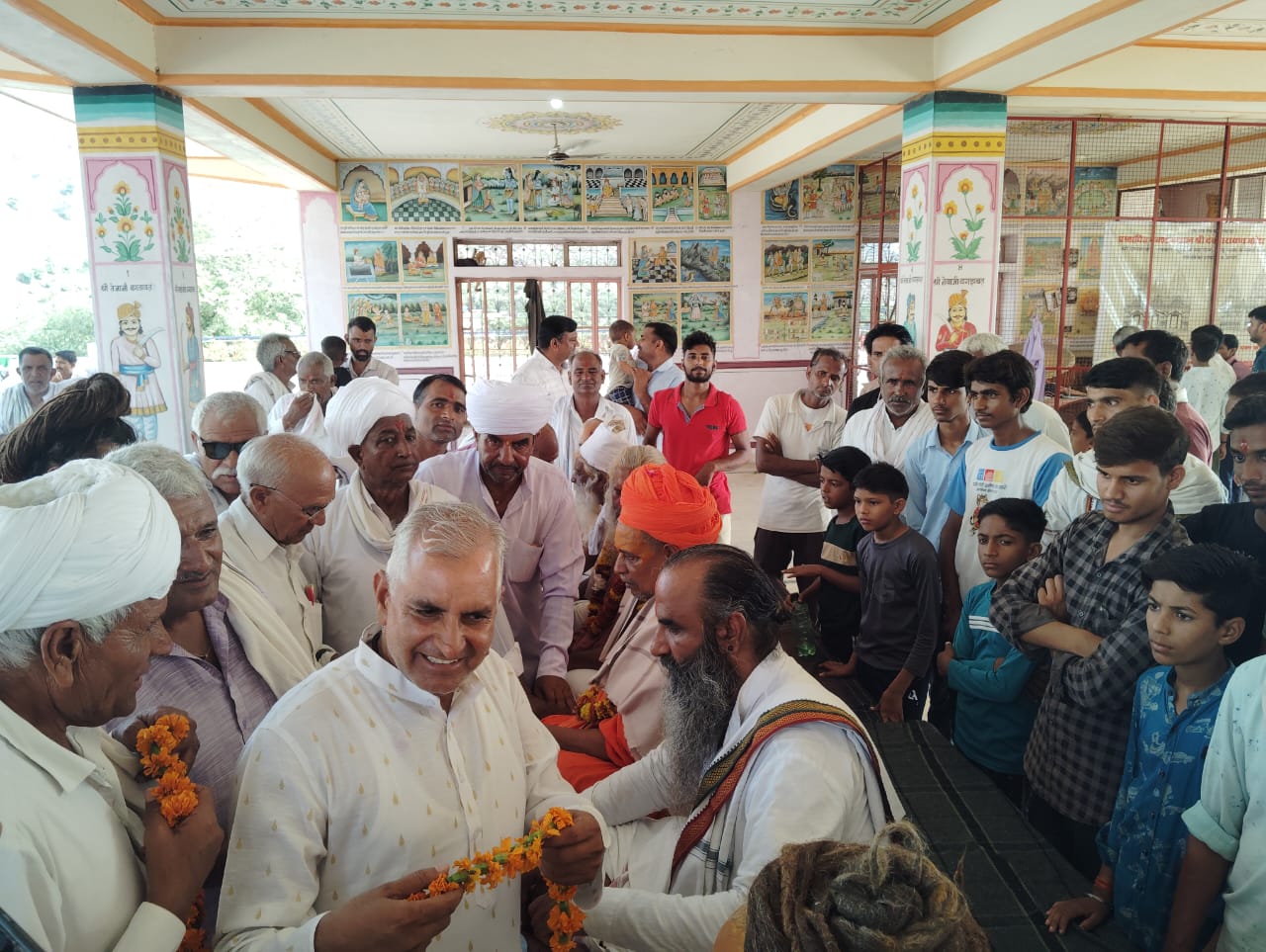 The temples of Shri Devnarayan, Bhunaji, Sawai Bhoj and Sadhu Mata will ...