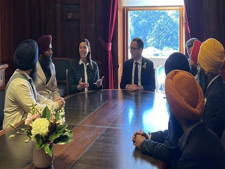 1984 Blue Star Operation ; Broken Shri Akal Takht Sahib Model Ready To Place Australian Museum ...