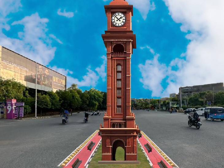 Noida Clock Tower will show the cultural image of the state Will be 70 ...