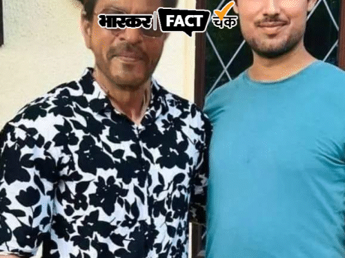 Shahrukh Khan's photo with YouTuber Dhruv Rathi goes viral | शाहरुख खान ...