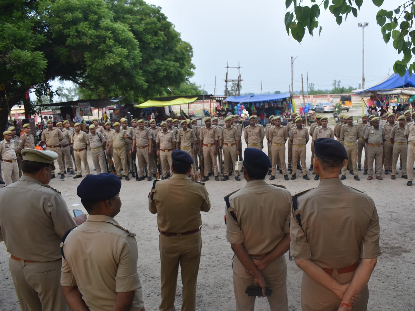 ASP inspected historic Pura Mahadev Parshurameshwar temple | ऐतिहासिक ...