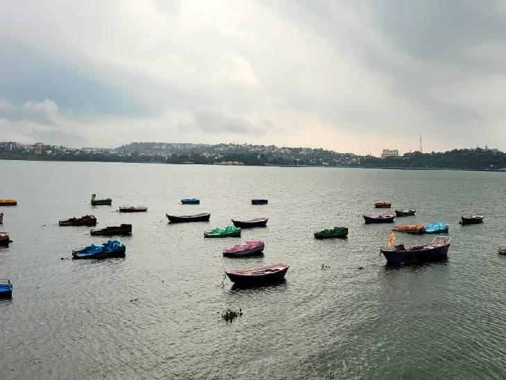 The level in Bhopal's Bada Talab reached 1661.35 feet | भोपाल में तेज ...