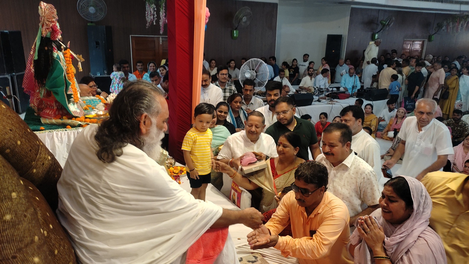 Guru Pooja festival was celebrated with devotion and enthusiasm in Shri ...