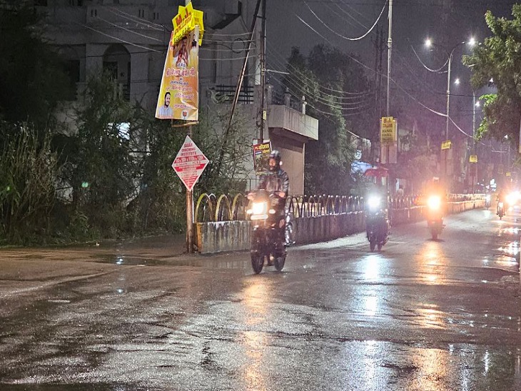Continuous rain for 3 days weather in Durg Bhilai