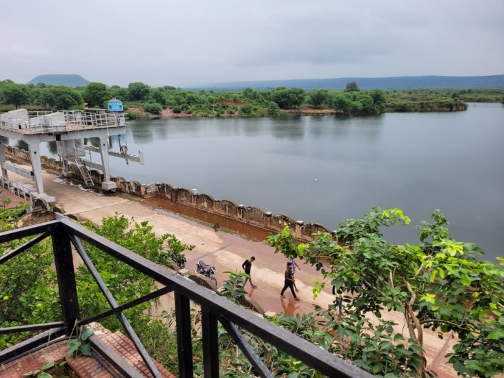 After the rain, the water level of Panchana dam reached 257.05 meters