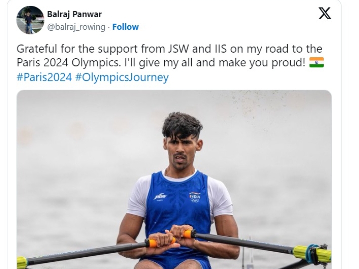 Paris Olympics 2024- Karnal Balraj Panwar Rowing Games, Haryana News ...