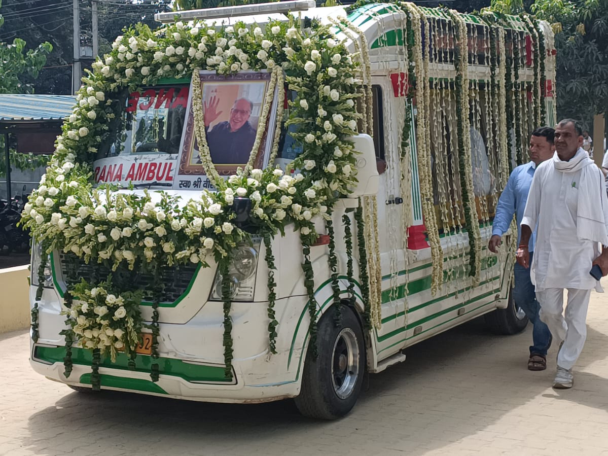 Virendra Singh Sam's body reached Anupshahr
