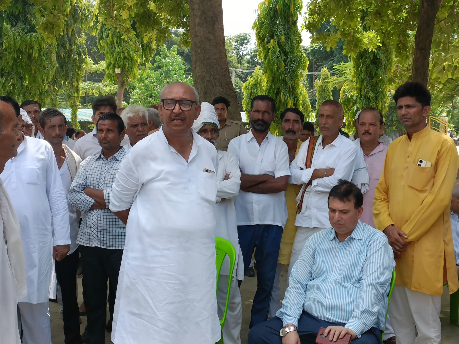 Virendra Singh Sam's body reached Anupshahr