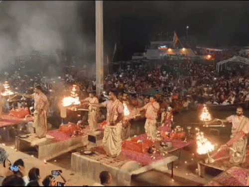 Varanasi 84 ghats in Varanasi are not connected to each other