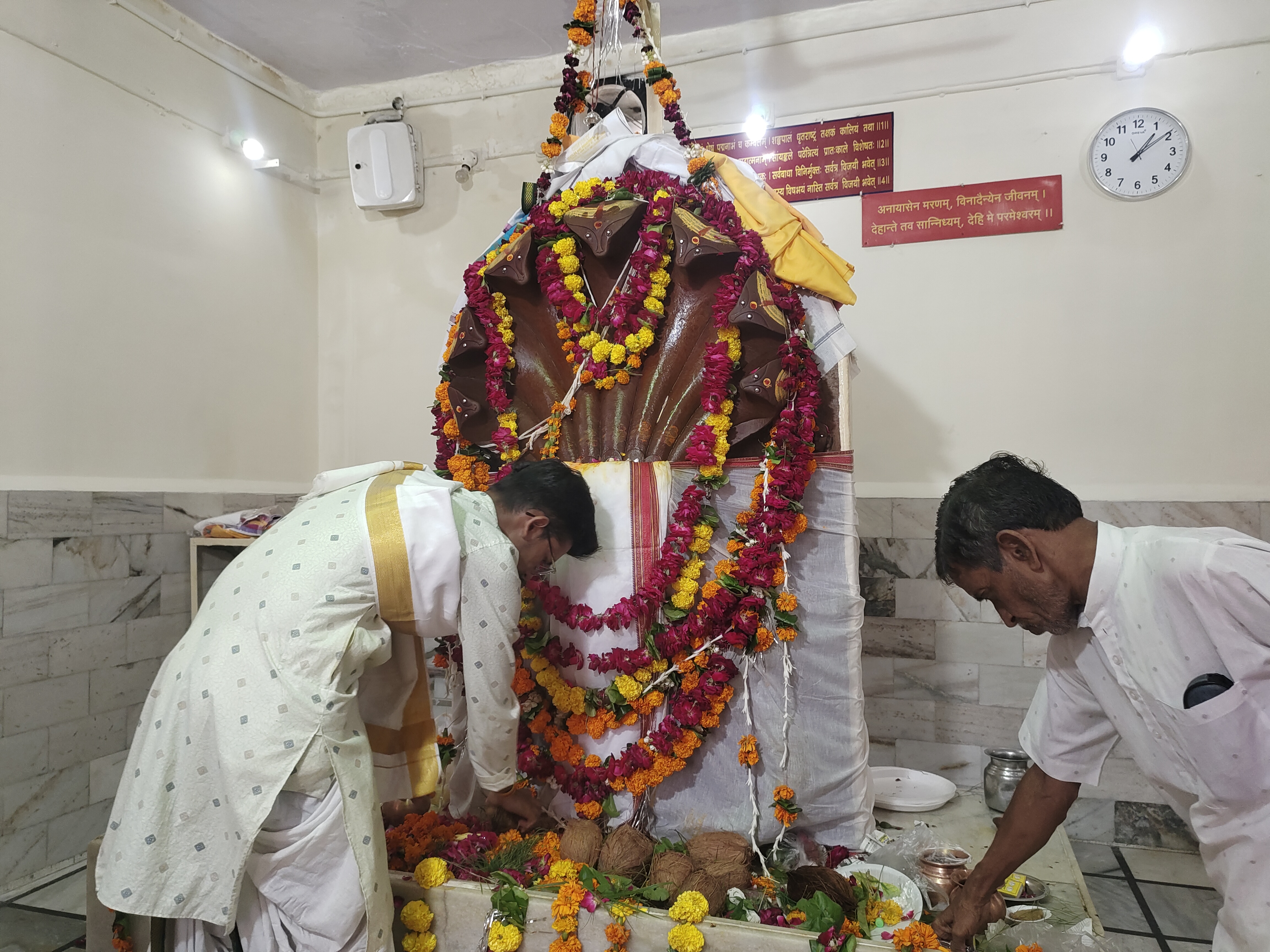 The Nag Devta temple is 150 years old