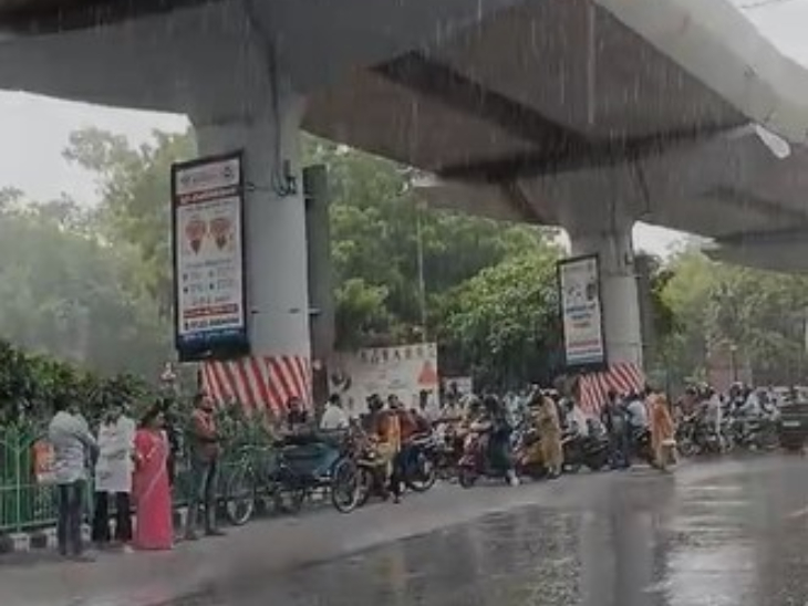 Meteorological Department issued rain alert in Lucknow,Moderate to ...