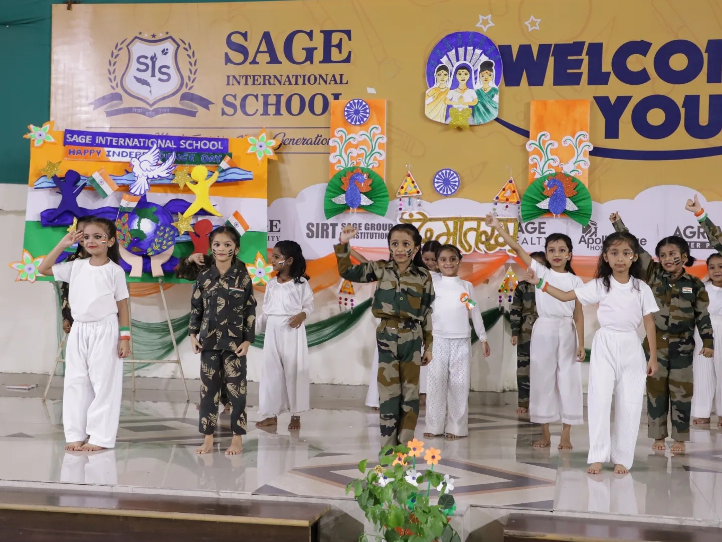 Amrit Mahotsav of Independence at Sage International School, Ayodhya Nagar