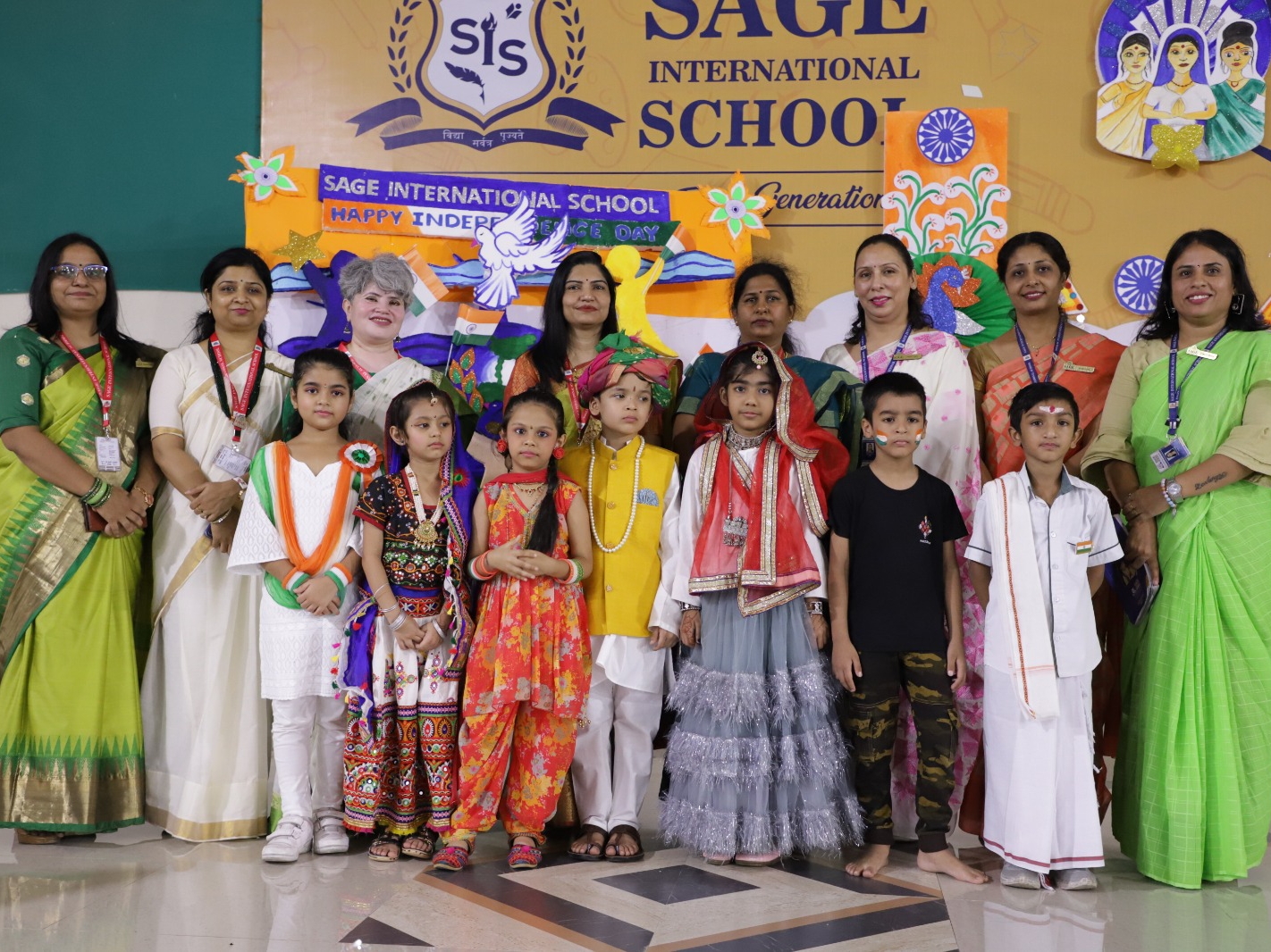 Amrit Mahotsav of Independence at Sage International School, Ayodhya ...