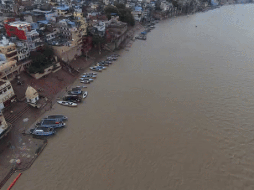 Varanasi Ganga started rising rapidly in Varanasi