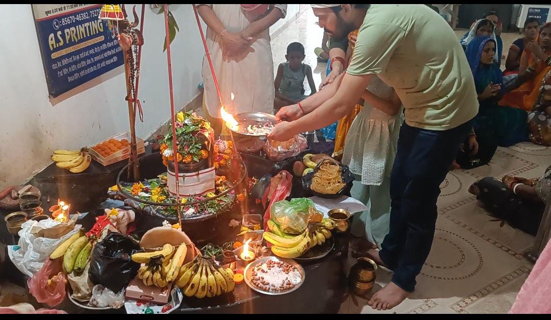Shri Durga Mata Mandir and Puja on the last day of Sawan in Dharamshala ...