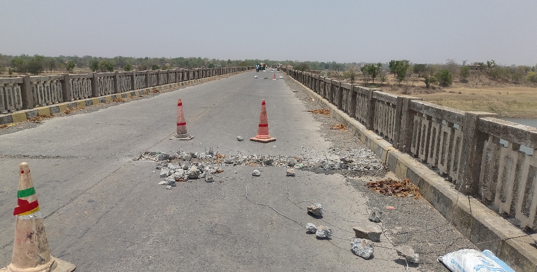 Repairing the bridge built 42 years ago on the Anas river is just a ...
