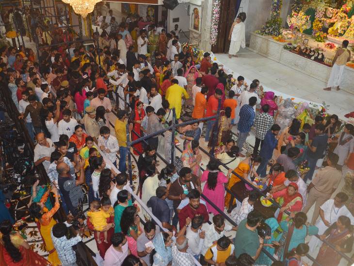 Strict security at ISKCON in Noida Food from Russia, America, Italy ...
