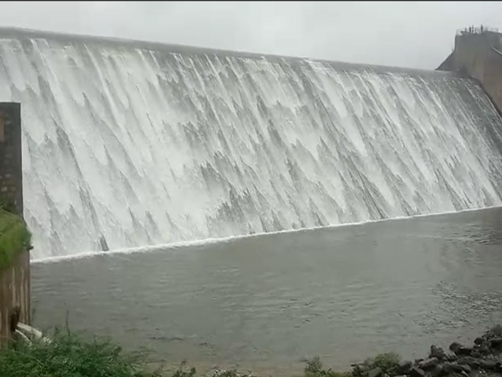 Udaipur Monsoon Update, Rain with cold winds in Udaipur, orange alert ...