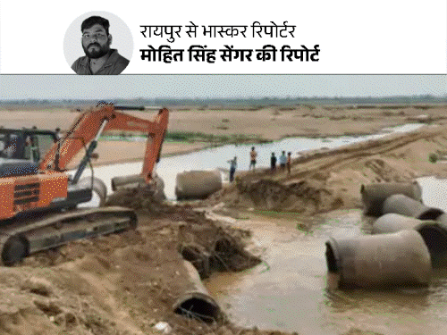 Chhattisgarh River Sand Illegal Mining Investigation | CG News ...
