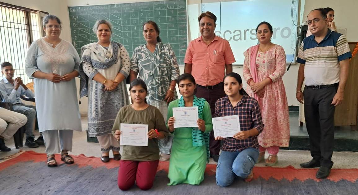 Badli College team stood second in district level science competition ...