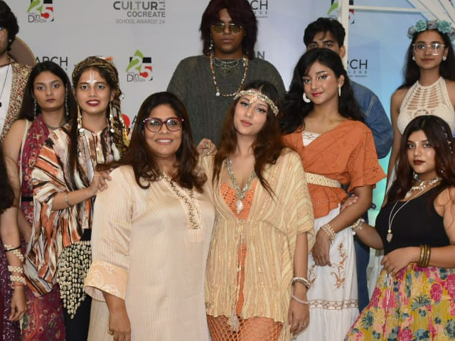 Design students were welcomed in a creative way | डिजाइन स्टूडेंट्स का ...