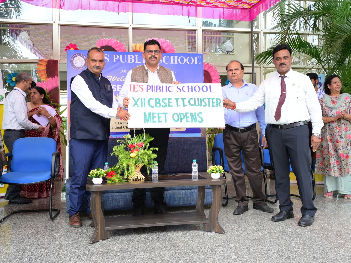 CBSE Clusters-XII Table Tennis Tournament inaugurated at IES School ...