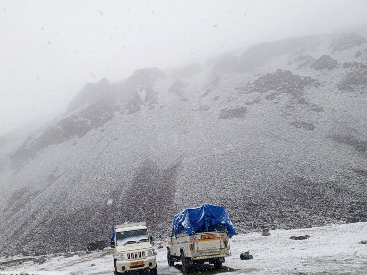 Himachal Kinnaur season First snowfall Shimla Manali weather forecast ...