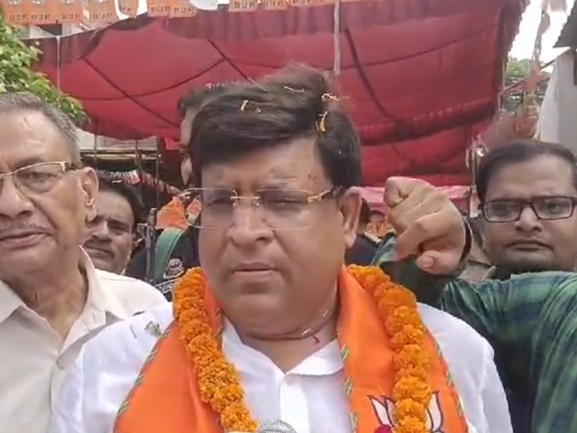 Faridabad BJP candidate Vipul Goyal Statement Congress Neeraj Sharma ...