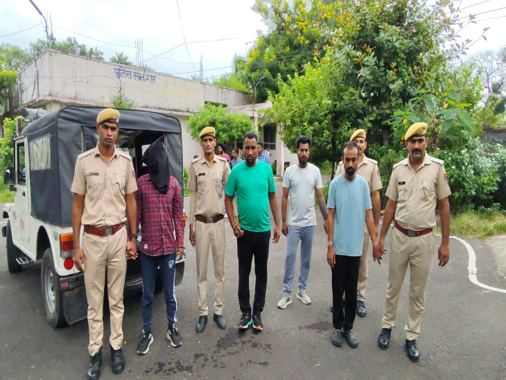 Rajasthan kota 4 accused arrested for entering the house and firing ...