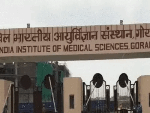 The new director reached the emergency room in AIIMS as a caretaker | गोरखपुर AIIMS में तीमारदार ...