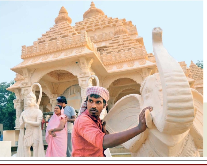 Today the doors of Jharkhand's biggest pandal will open in the old ...