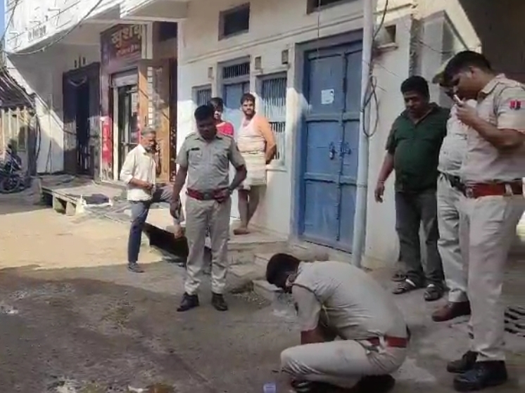 The youth was thrown on the ground and beaten with sticks and rods ...