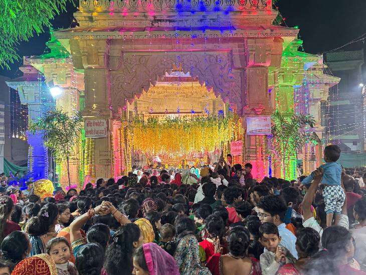 Indore Dutt Nagar Maa Amba Darbar Story; Navratri Mahashtami 2024