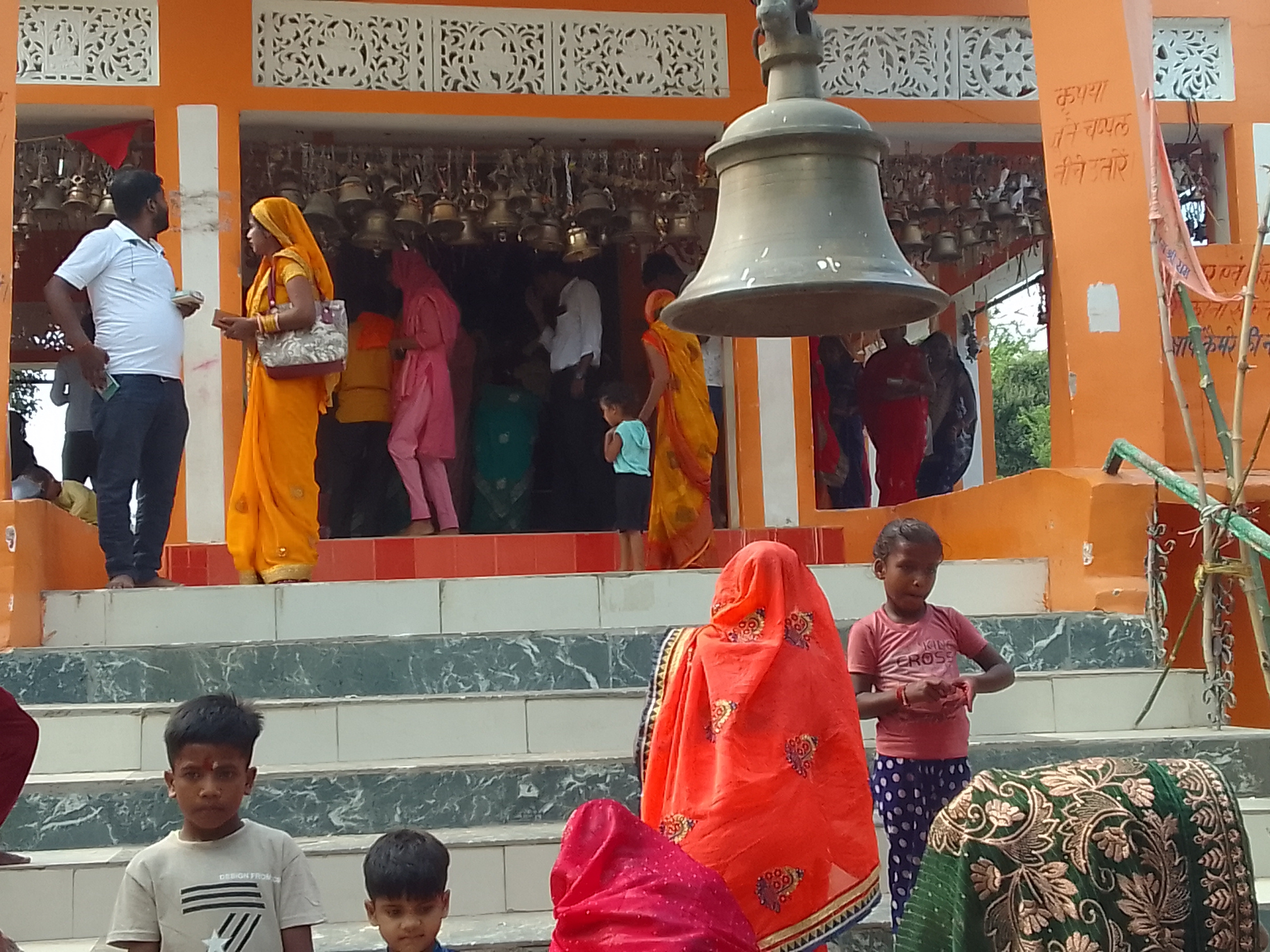 There was a huge crowd of devotees at Pari Mata Mandir | परी माता मंदिर ...