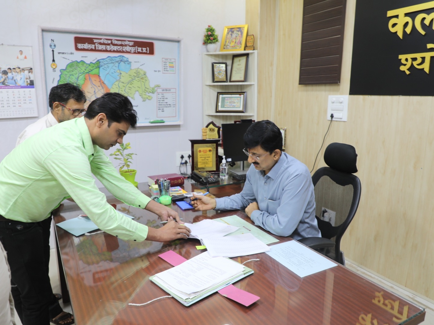 2013 batch IAS Kishore Kumar Kalyan became the 24th collector of ...