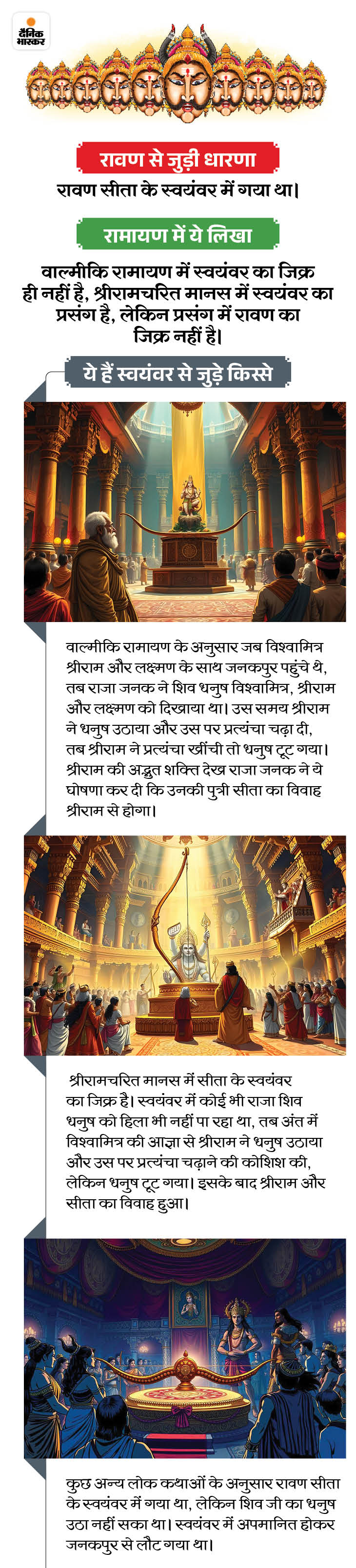 Dussehra 2024: Ravan's myth and truth, Lord Shriram and ravan yuddha ...