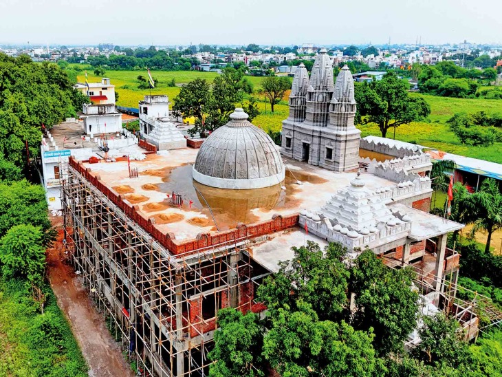 A grand Shri Ram temple is being built on Mangalnath Marg | दशहरा पर्व पर विशेष: मंगलनाथ मार्ग ...