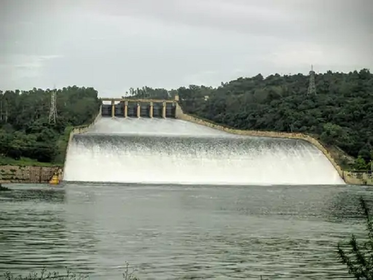 Himachal Pradesh Dams not fully filled even monsoon Bhakra Pong Dam ...