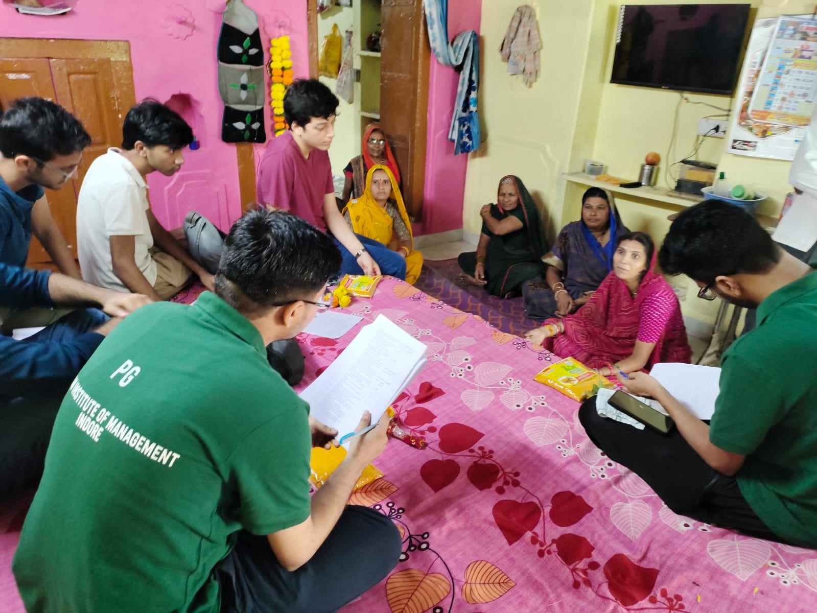 Group of IIM students in Harda | हरदा पहुंचा IIM के छात्रों का दल ...