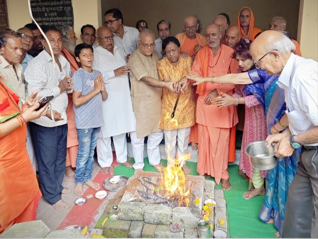 Series of renovation works at Akhand Dham Ashram | अखंड धाम आश्रम पर ...