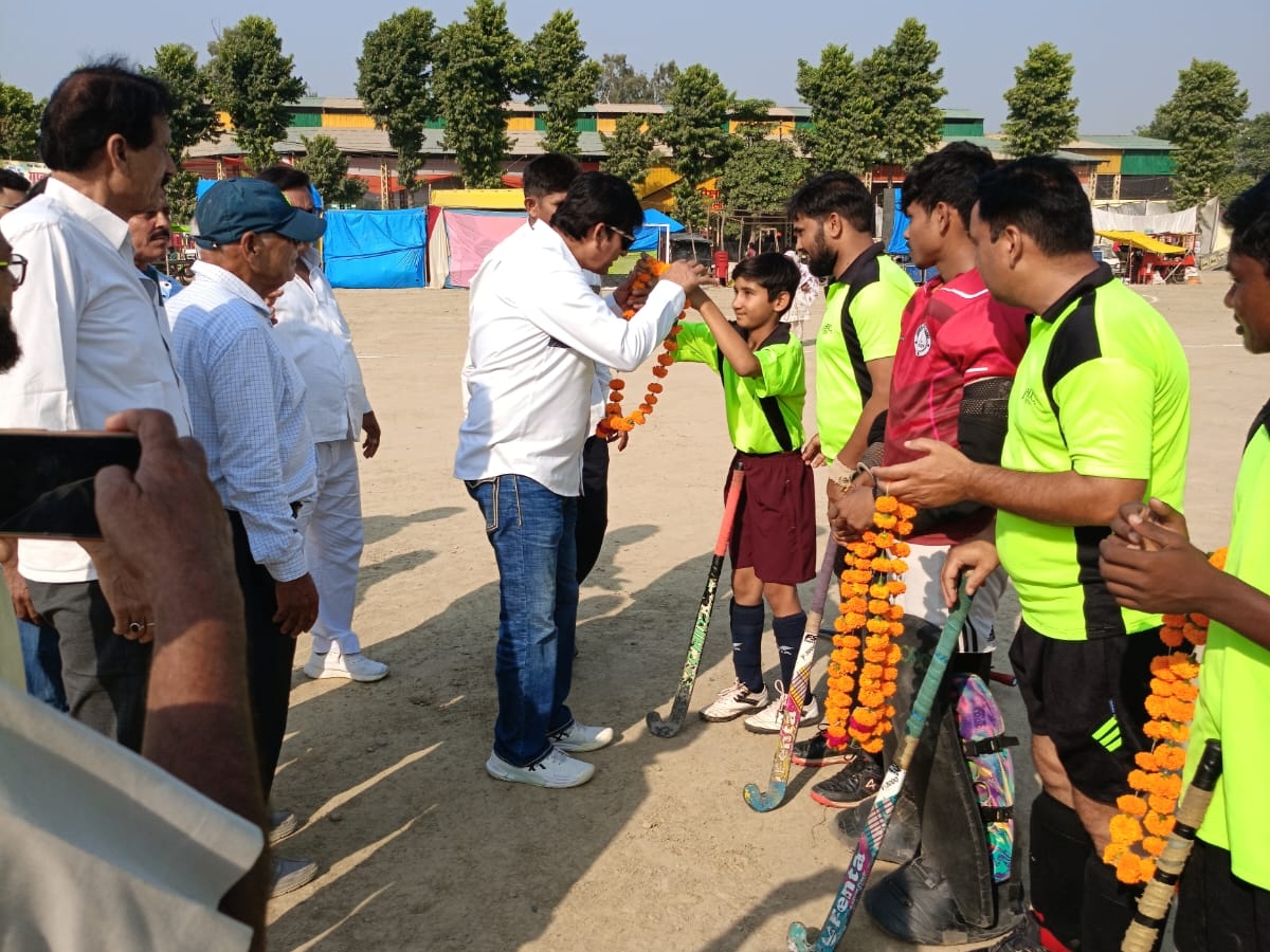 State level hockey sports competition inaugurated in Deva Mela