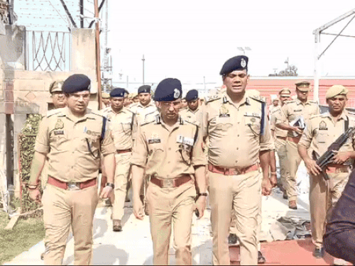 ADG Lucknow Zone SB Shirodkar visited Ayodhya