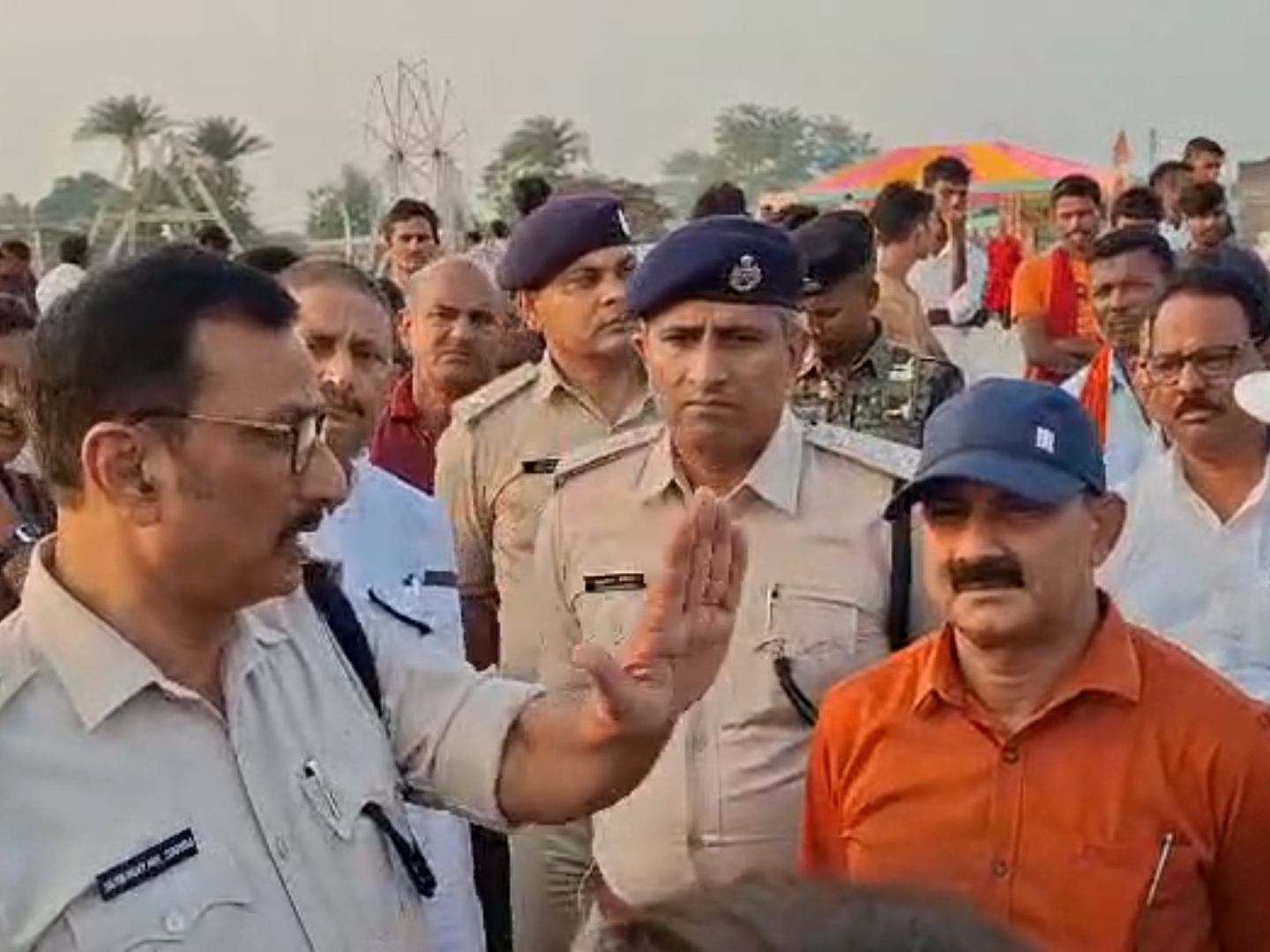 BAGHA NEWS, BIHAR NEWS, 9 ghats of Bagaha city declared sensitive ...