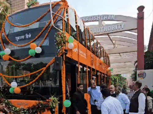 Lucknow Electric Double-decker Bus Route Details (Ticket Price ...