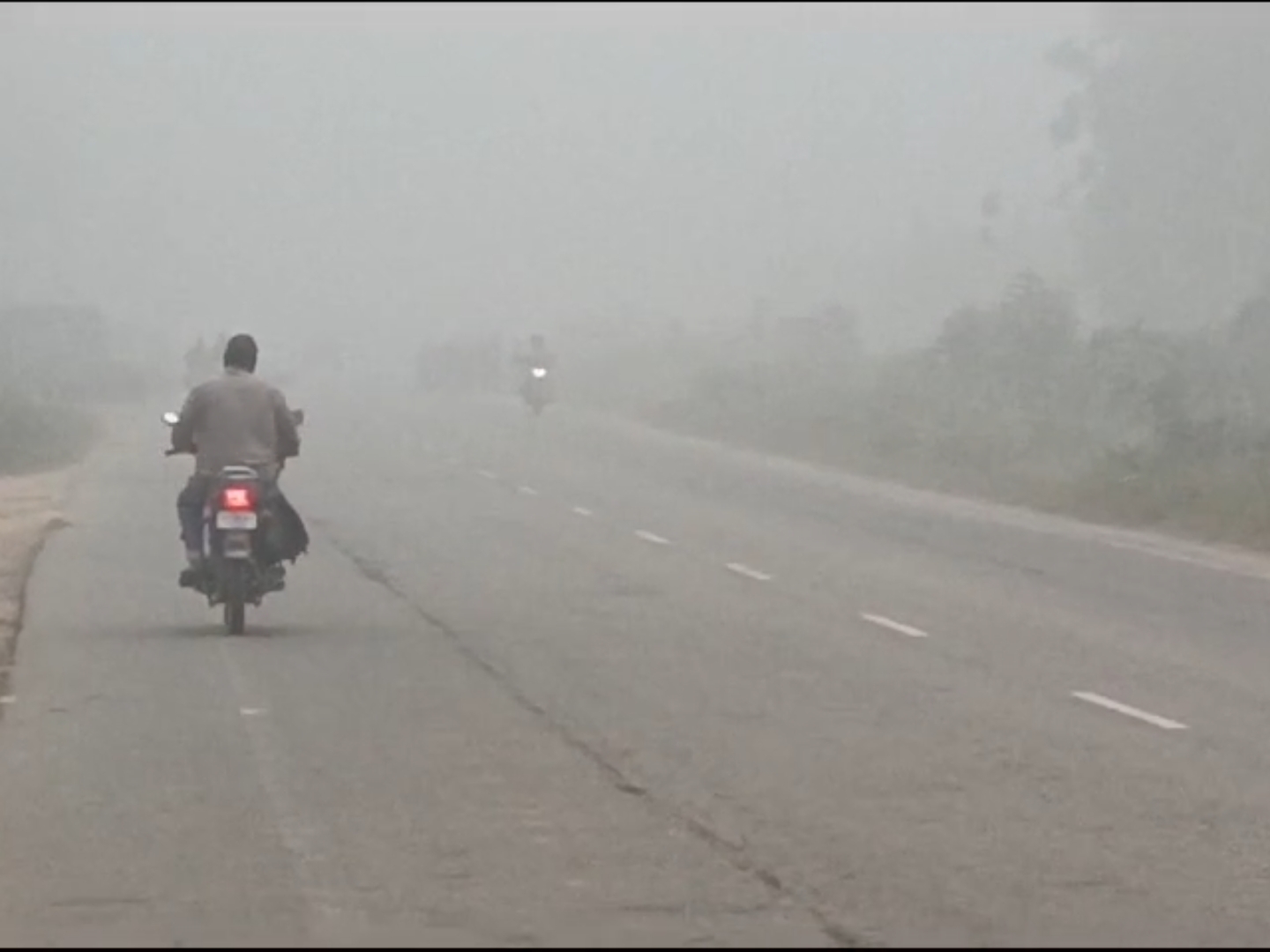 The mood of the weather changed in Bijnor