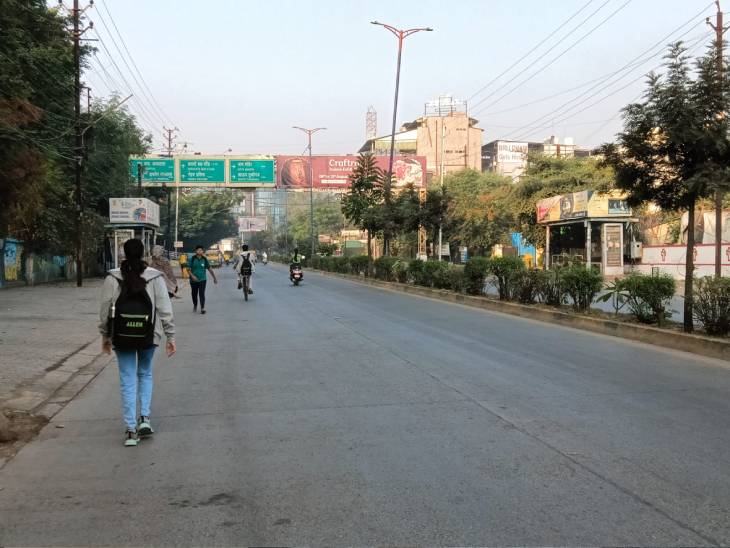 Night temperature in Indore reached below 16 degrees | इंदौर में रात का ...