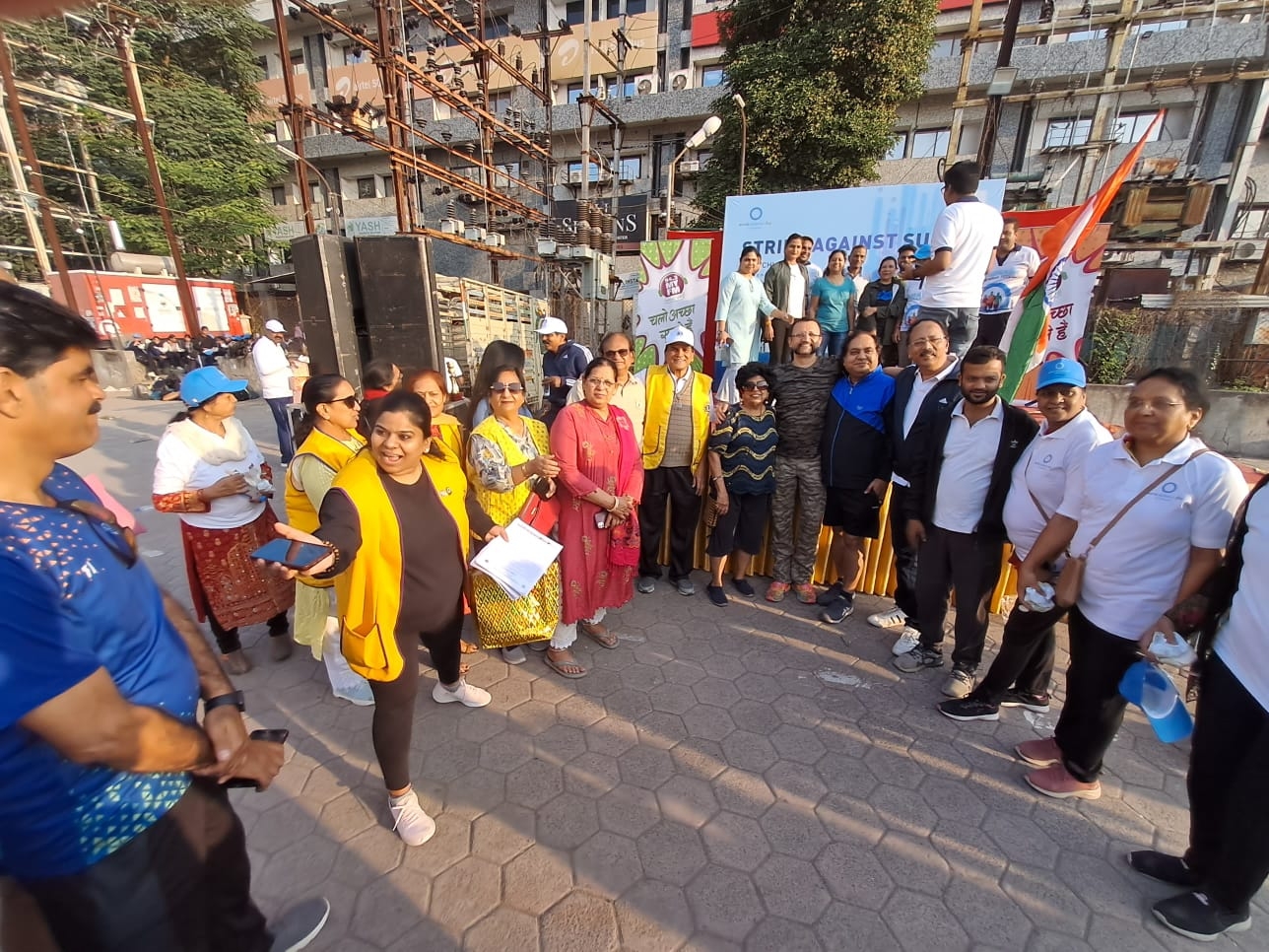 Message of diabetes awareness given, health checkup done by organizing ...
