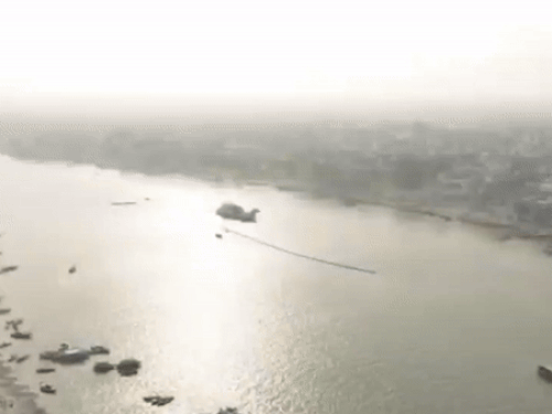Varanasi Pollution is increasing in the calm air of Varanasi