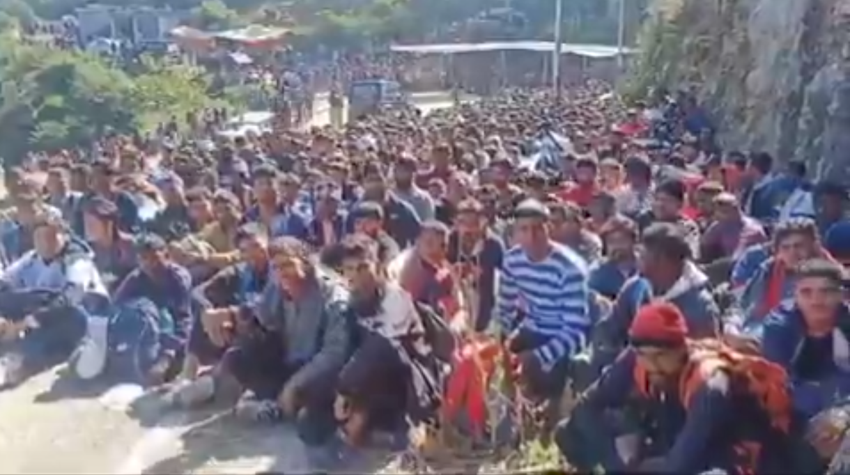 Stampede happened in army recruitment in Pithoragarh | पिथौरागढ़ में ...