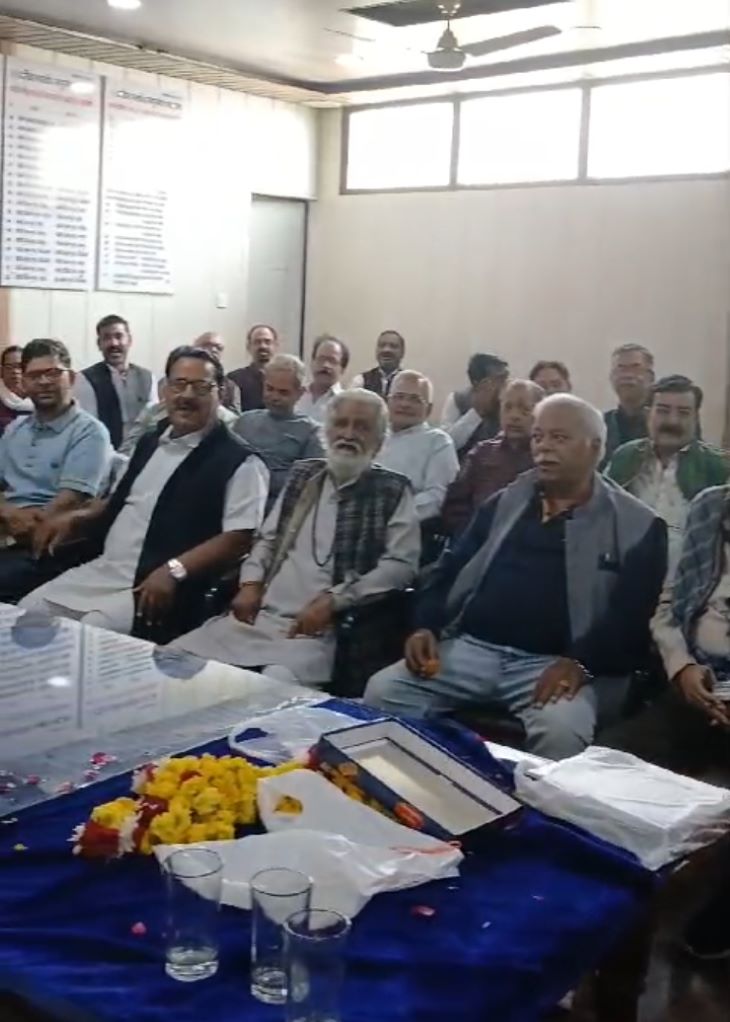 The interim team took over the charge of Mathur Vaishya Mahasabha Bhawan